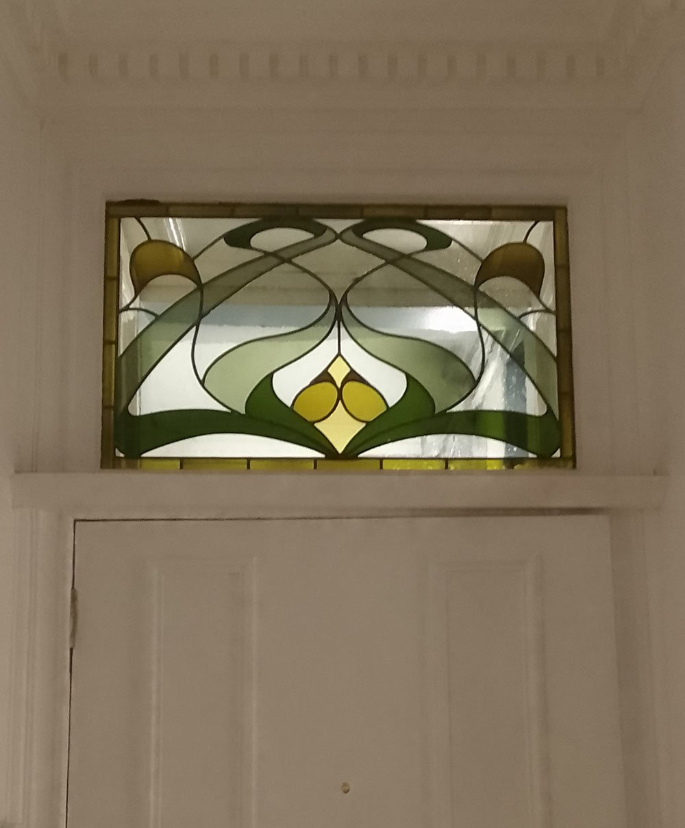 Art Nouveau Tenement Fanlight - Quatro Manis Studio